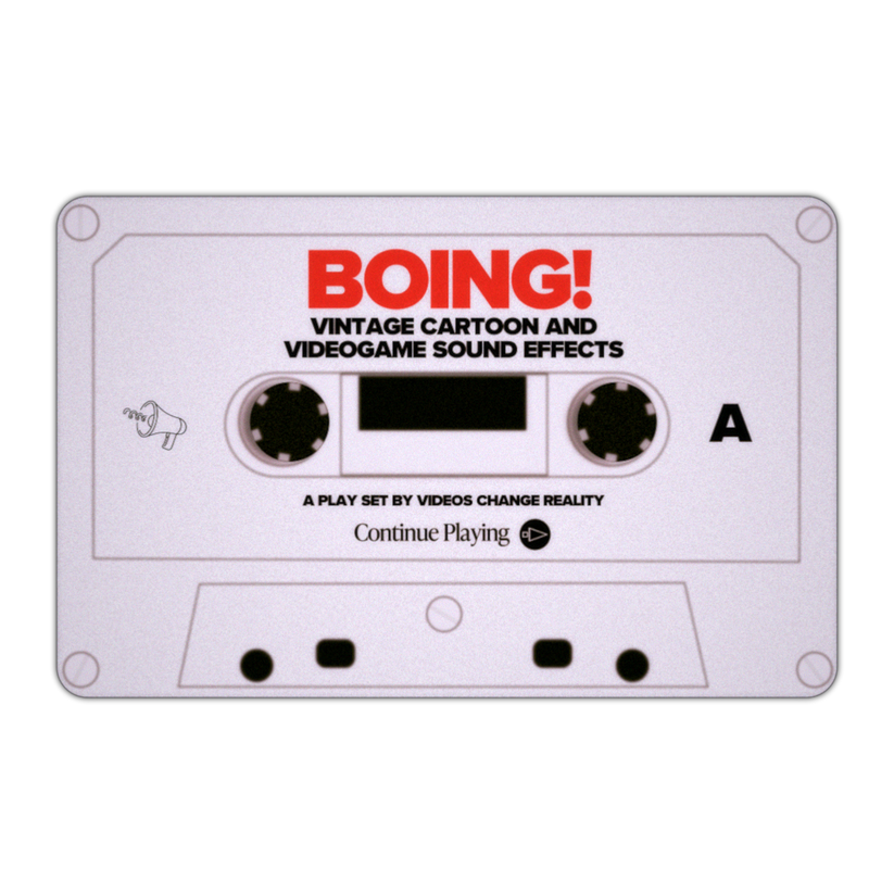 BOING! | Vintage Cartoon and Video Game Sound Effects – Videos Change ...