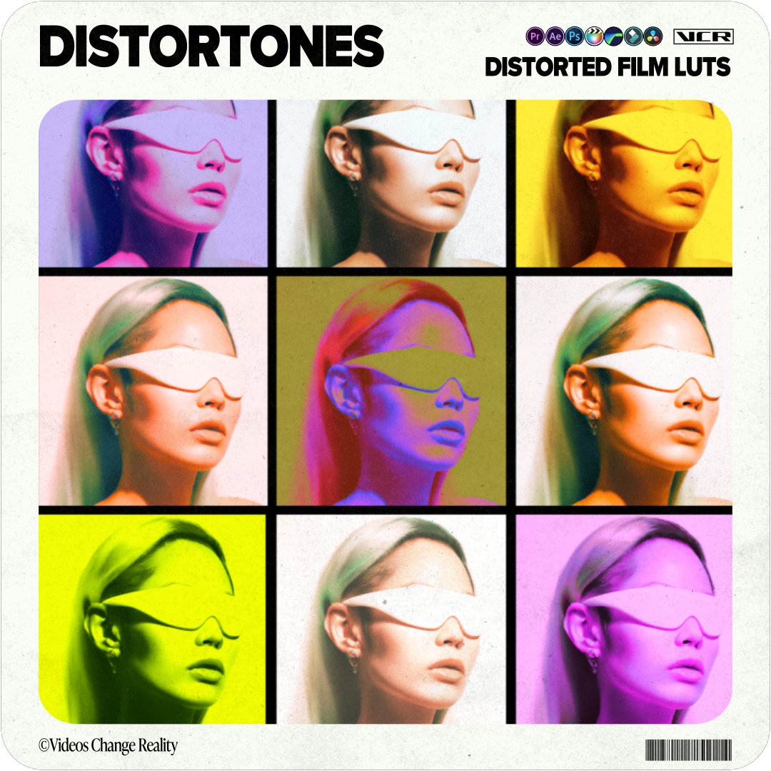 Distortones | Distorted Film LUTs – Videos Change Reality